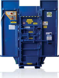Front Loading Cardboard Baler Vs Open Top Loading Autobaler